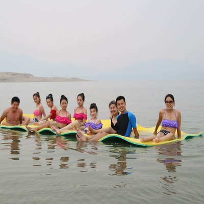 Walk On Inflatable Large Floating Mat For Lake / Swimming Poor Multi Size Available