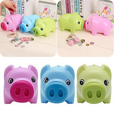 PVC Coin Bank Plastic Money Bank for kids' Gift , Eco - Friendly  Money Saving Box