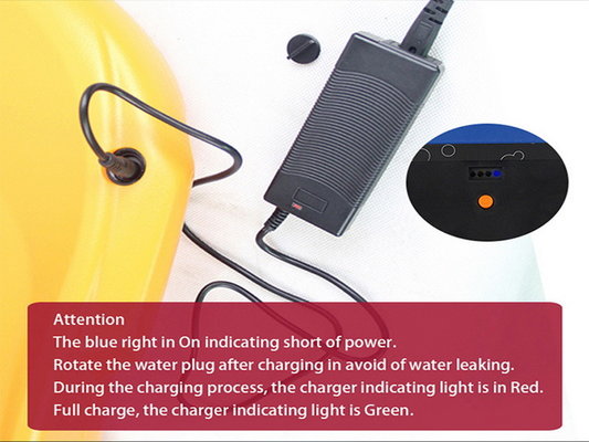 Swimming Learning Electric Small Bodyboard , Inflatable Water Surfing Board