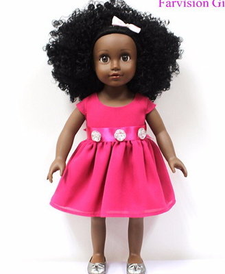 18 inche African American Afro Fashion dolls
