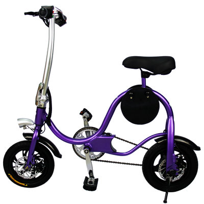 Protable Adult Folding Electric Bike S1 Mini Super Light Lithium Aluminum Body