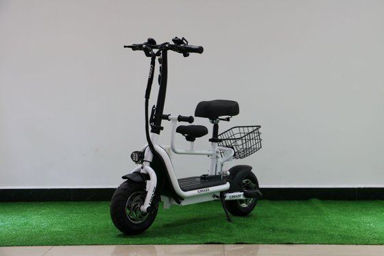 XHL 12 Inch Folding Electric Bike Mini Scooter Lithium Battery Highlight Headlamps