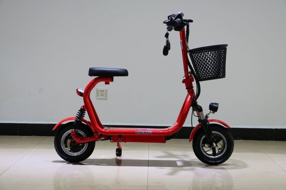 Lithium Battery Children's Play Toys XMF 10 Inch Fold Up Electric Bike USB Charger