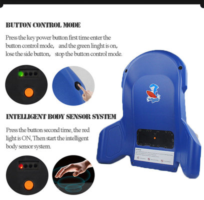 Swimming Learning Electric Body Board , Inflatable Water Surfing Board Plastic Material
