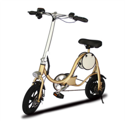 S1 Portable Bicycle Folding Electric Bike 250w USB Port 12 Inch CE Approval