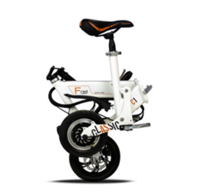 Durable Folding Electric Bike 16 Inch Max Loading 120KG LCD Screen With USB Port