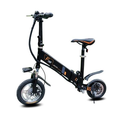 Mini Portable Folding Electric Bike 12 Inches 250W 7.8Ah Battery Capacity