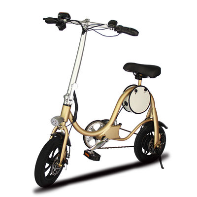 Disc Brake Foldable Electric Scooter 25KM/H Speed With Removable Lithium Battery