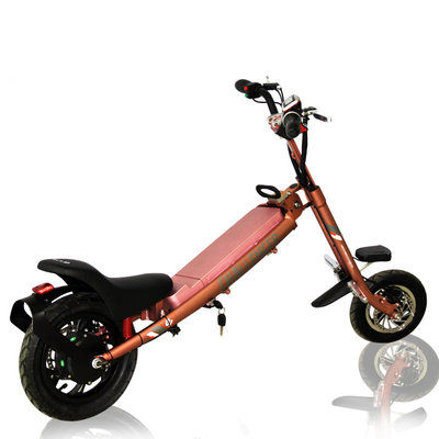 Disc Brake Folding Electric Bike Aluminum Alloy Two Color Choice Intelligent LCD Screen