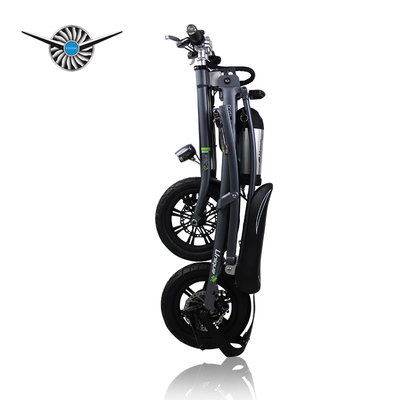 YT Battery Powered Mountain Bike , Folding E Bike 6061 Aluminum Alloy Material