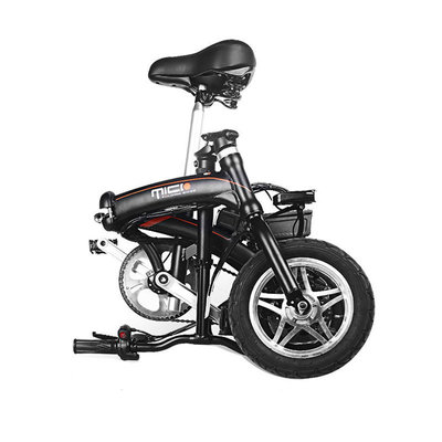 14 Inch Smart Mini Felectric Folding Bike Lightweight Battery Powered For Adults