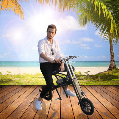Smart Electric City Bike Front / Rear Disc Brake Samsung 36V 7.8AH Lithium Battery