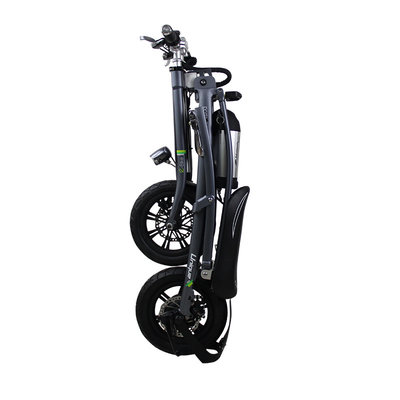 Rear Wheel Drive Electric Folding Bike Lightweight 12 Inch 36V Lithium Battery