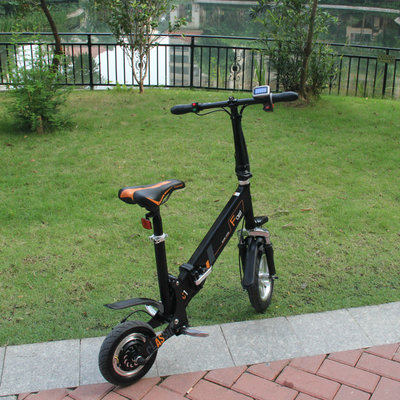 Aluminum Wheel Smart Electric Bike 12 Inch 36V 250W Removable Lithium Battery
