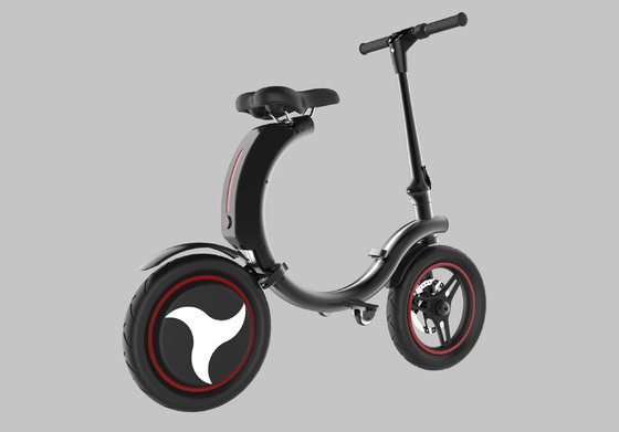 IP76 Lightweight Folding Electric Bike 250W 36V 7.8A App Software Included