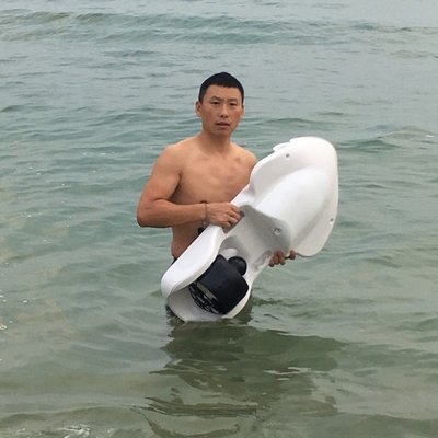ABS Water Propelled Board Electric Propelled Powered 3200W 36V Removable Battery
