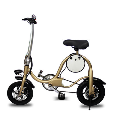 12 Inches Folding Electric Bike 7.8AH  Lithium Battery 25 Degree Max Climbing Angel