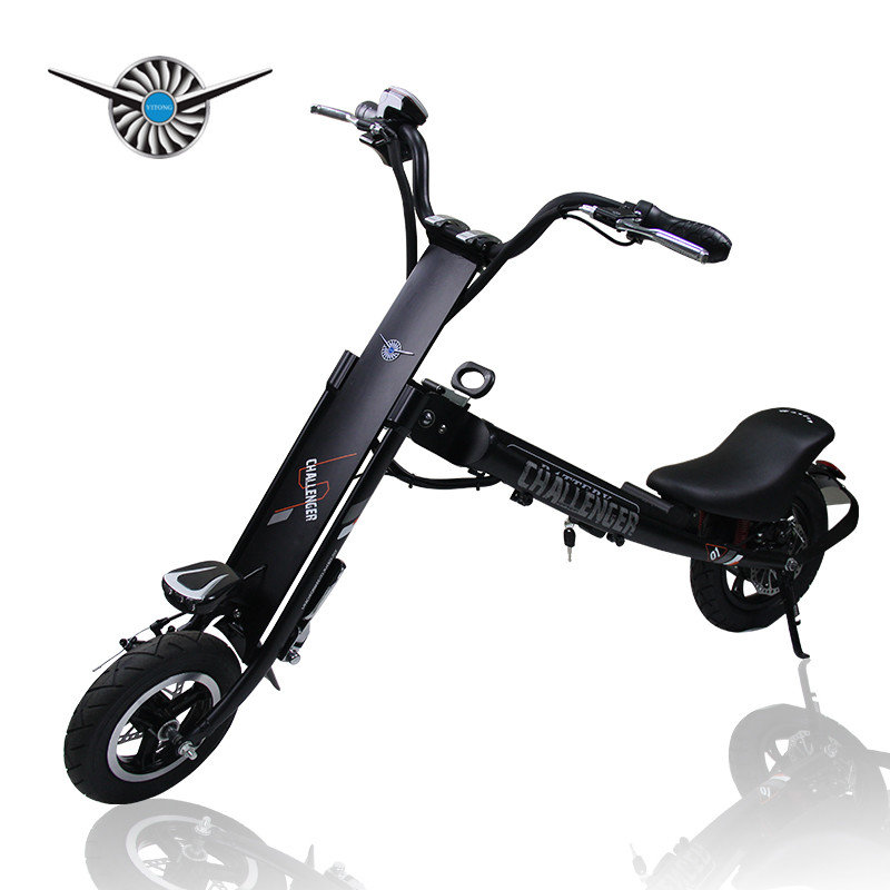 Cool Scooter Electric Folding Bike Lightweight Aluminum 6061 With Two Wheels