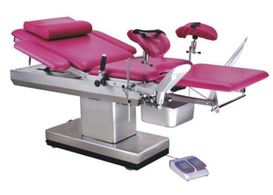 Stainless Steel Frame Gynecology Exam Chair , Gynae Examination Table Adjusted Height