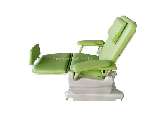 Height Adjustable Blood Donor Couch Remote Control Standard PU / Metal Material