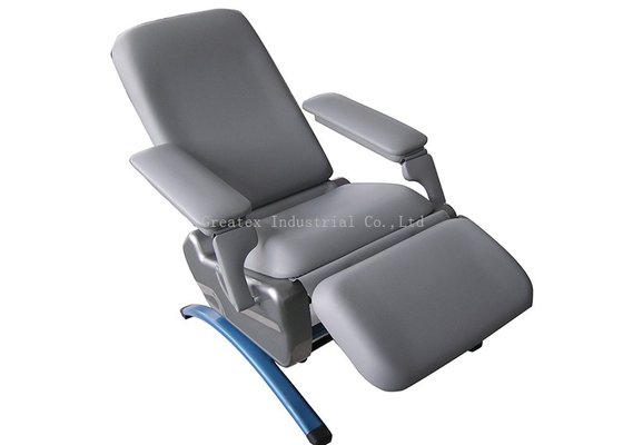 Manual Convertible Medical Recliner Chair Bed Easy Cleaning For Blood Dialysis