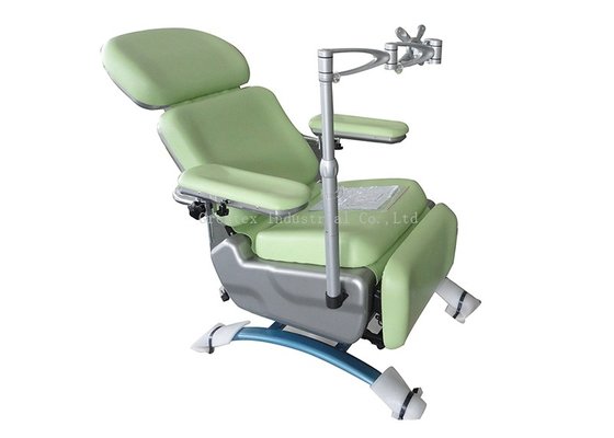 Clinic Dialysis Recliner Chairs 2 Motors Manual Adjusted With Multimedia