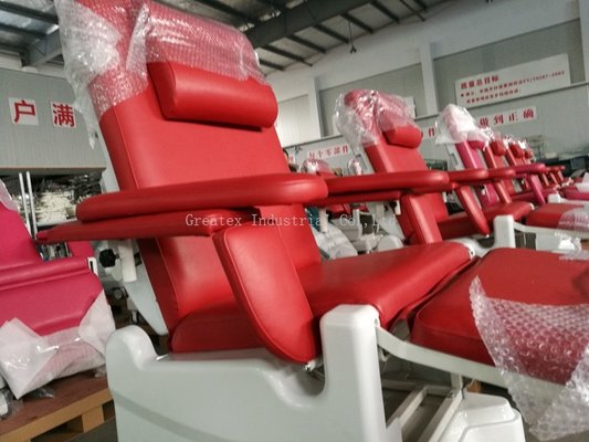 Portable Blood Donation Chair , Bariatric Blood Donor Bed Optional Color