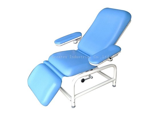 Mechanical Blood Donor Chair High Durability Iron Material Hospital Furniture