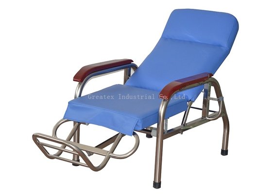 Health Care IV Infusion Chairs , Hospital Infusion Recliners Back Adjustable