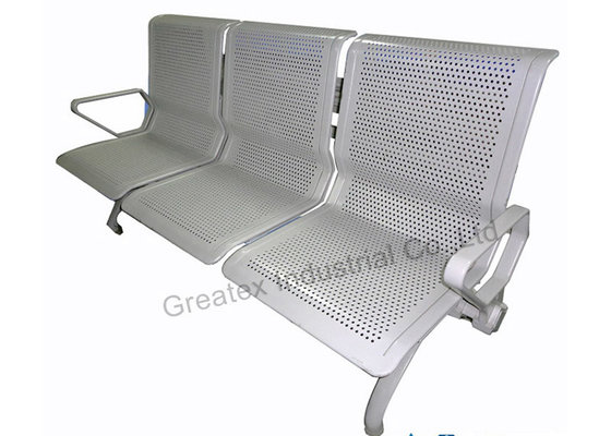 Aluminium Alloy Patient Waiting Chair 30kg Gross Weight Without Cushion