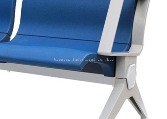 Easy Cleaning Reception Waiting Chairs 3 Seat High Durability Beautiful Appearance