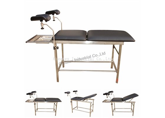 Light Gynecology Exam Chair , Gynae Examination Beds Stainless Steel Frame