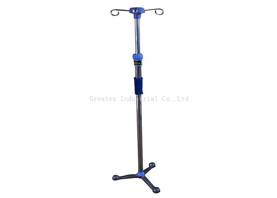 Anti - Rust Hospital Ward Furniture Infusion IV Drip Stand FDA Approved