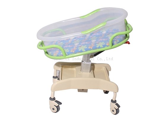 ABS Portable Pediatric Hospital Bed , New Born Baby Medical Crib CE Approved