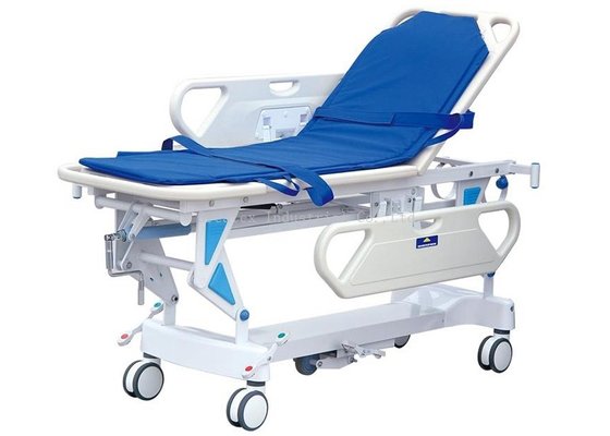 Luxurious Folding Patient Transport Stretchers 520mm - 820mm High Low Range
