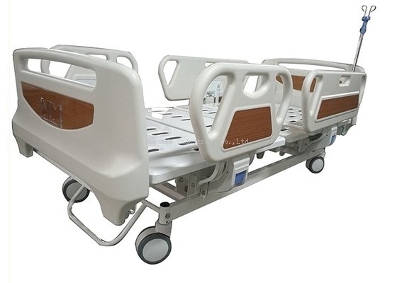 Adjustable Full Electric Hospital Bed With Mattress/ Bedside Cabinet 3 Functions