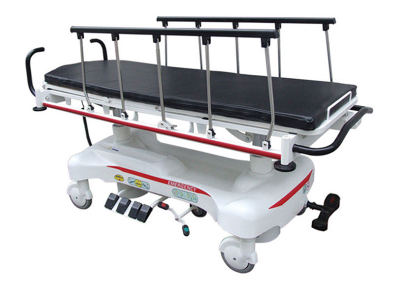 ICU Room Medical Transport Bed Movable Double American Pump 5 Functions