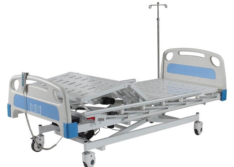 Metal ABS Electric Adjustable Hospital Bed Home Care With Hand Controller