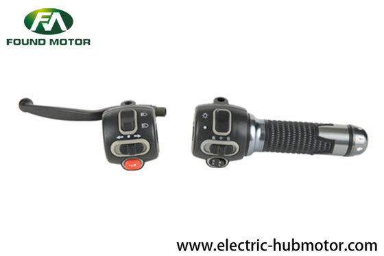 Electric bike accessories throttle with switch for electric bike