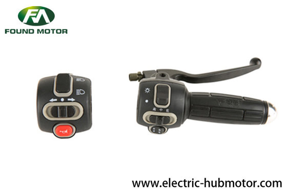 Electric bike accessories throttle with switch for electric bike