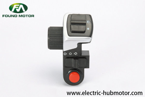 Electric bike accessories switch with right and left turn signals for electric bike