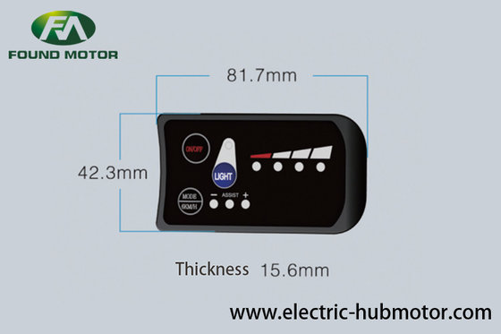 Universal Electric Bike Accessories Colorful Smart Digital LCD Display Panel