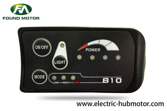 Electric Bicycle Lcd Display Ebike Accessories 80.5mm*42mm*42.6mm OEM Service