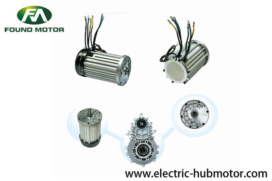 DC Brushless Switched Reluctance Electric Tricycles Motor High Speed 48V / 1200W