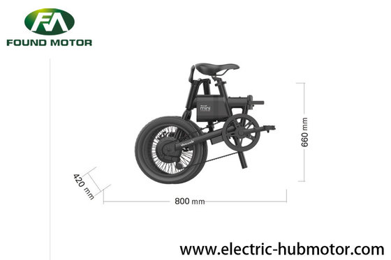 12 inch 36V 240W F-3 adult lithium battery foldable electric bike