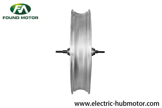 20''36V 250W DC Brushless Electric Bike Wheel Hub Motor Silver / Black Surface Optional