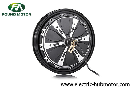12'' 72V 2000W high speed and big power custom motor for electric motorcycle motor