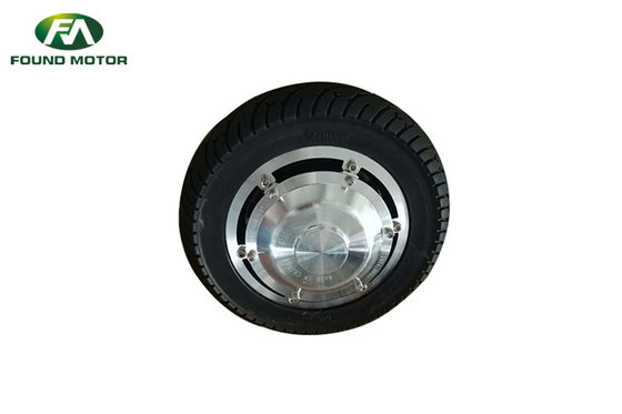 10'' 36V 200W single shaft brushless geared custom hub motor with electromagnetic brake for electric wheel