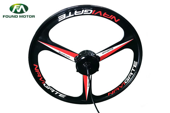 26'' 36V 500W oneside axle dc brushless geared custom hub motor with electromagnetic brake for electric wheelchair