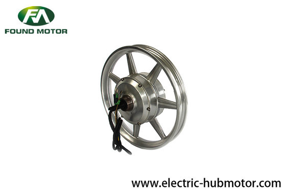 14'' 48V 350W DC brushless geared high speed electric scooter hub motor